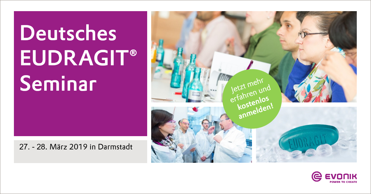 Seminar Program Evonik Health Care