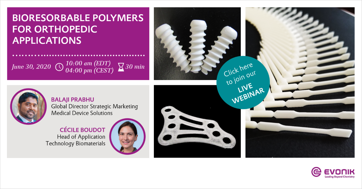 Bioresorbable polymers for orthopedic applications